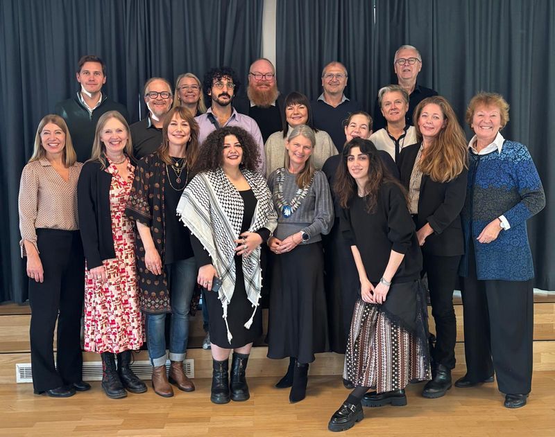 ‘Freedom must be hospitable’: Syrian artist Aya Kharboutli officially welcomed in Asker, Norway ...